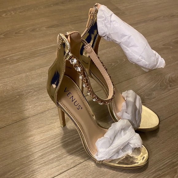 VENUS | Shoes | Venus Embellished Heels Never Used | Poshmark